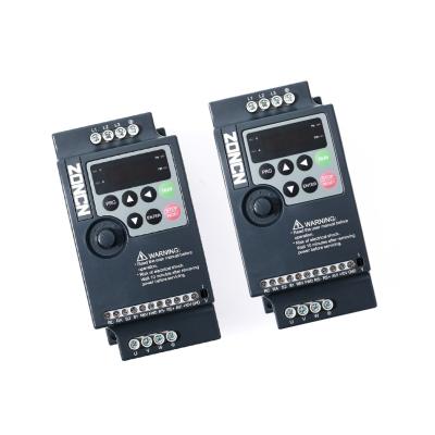 China 220v 380v 1hp 2hp Vector Control VFD 0.75kw 1.5kw Inverter With RS485 Communnication for sale