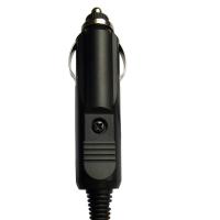 China Factory Direct Sale DC Laptop Car Charger Cable 12v 1m Black Portable DC Car Charger Fast Charging Cigarette Chargers for sale