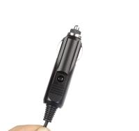 China Factory Direct Sale DC Laptop Car Charger Cable 12v 1m Black Portable DC Car Charger Fast Charging Cigarette Chargers for sale