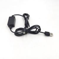 China LC Factory OEM 5V To 12V DC 55*21 Power Converter Router Inverter Cable USB To DC Power Cable 5V To 12V DC Power Converter for sale