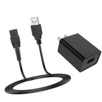 China Shaver Power Supply Cable Charger 4.5V 1.2a BLACK Lightweight Safe Portable Shavers Power Adapter for sale