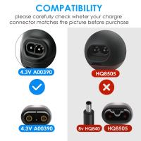 China Factory OEM 4.3V Electric Shaver Charger Portable Safe Men Shaver Adapter for sale
