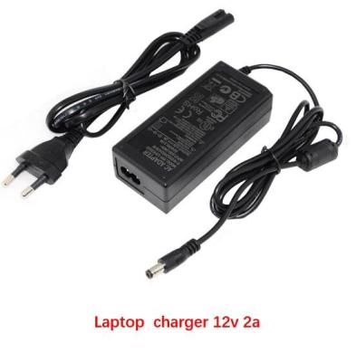 China 24W 12V 24V 2A 1A Power Adapter Laptop Power Supply with CB CE GS KC FCC PSE CCC Certified for sale