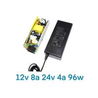 China Laptop chargers 96W switching power supply Desktop converters ac ro dc12V 8A 24V 4A adaptorwith CE FCC KC  ROHS for sale