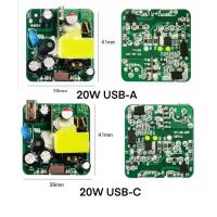 China CE FCC CCC KC certificate 15W 18W 20W 30W USB  PD Charger Switching Power Supply  module  Fast adapter with AU EU US UK Plug for sale