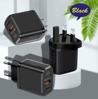 China High Quality 20W PD two PortS Charger USB C Power Adapter Type C Wall Charger For mobile phone for sale