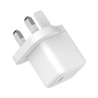 China Wholesale Quick Charging Mini Single Port  Portable USB Type C UK 20W  Wall Power Adapter Fast Charger for sale