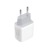 China LCD Wall Mobile Phone Chargers 20W Mini White Fast Charger   PD Charger for sale