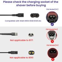 China Factory OEM 4V Electric Shaver Charger Portable Safe Men Shaver Adapter For Wahl for sale