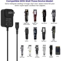 China Factory OEM 4V Electric Shaver Charger Portable Safe Men Shaver Adapter For Wahl for sale