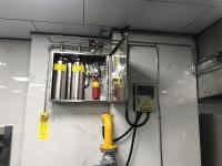 China Low Pressure Kitchen Hood Suppression System For Edible Oil Fires With Stainless Steel Cylinder for sale