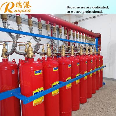 China 70 Liters FM200 Enclosed Flooding Extinguishing System With Automatic Electrical Manual And Mechanical for sale