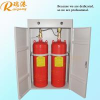 China 40kg~180kg Capacity Steel Fire Cabinet FM200 Fire Extinguishing System For Museums , Data Processing Centres for sale