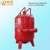 China Red Proportioning Foam Bladder Tank 3%/6% Mixing Ratio For Fire Fighting for sale