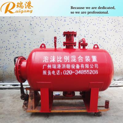 China Robust Proportioning Bladder Foam Tanks In Chemical Plants Carbon Steel 1 - 18m³ Volume And PHY4 - PHY200 Proportional Mixer For Safety for sale