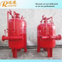 China Pressure Proportional Mixing Foam Tank Carbon Steel Material Good Helper For Fire Fighting for sale