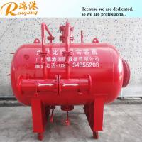 China Proportioning Bladder Foam Tanks Optimal For Firefighting In Hazardous Material Sites for sale