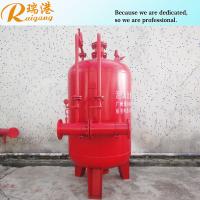 China 3%/6% Red Fire Safety Foam Bladder Tank 1-18m3 Fire Protection For Tank Farms for sale