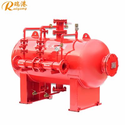 China Epoxy Coating Proportioning Foam Bladder Tank Red 0.6MPa Max. Operating Pressure For Effective Fire Protection for sale
