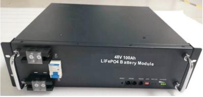 China 48V100AH-3U LiFePO4 Lithium Battery 4800Wh for UPS Systems with 2500+ Cycle Life for sale