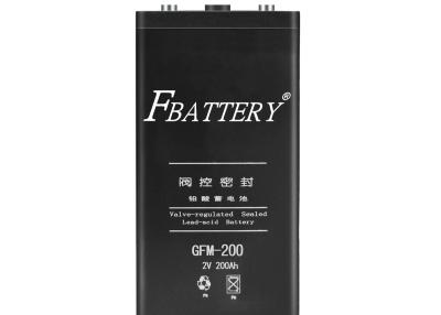 China Higher Reliability Valve Regulated Lead Acid Battery 2V 200Ah with Quick Chargeability and 20 Years Design Life for sale
