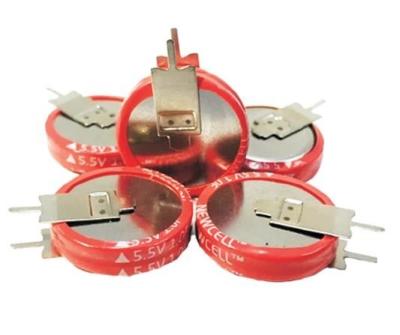 China NCE5R5Vl05FSA Supercapacitor 1.0F 5.5V Power Supply for Instrument Applications with 1-50 Million Cycle Life for sale