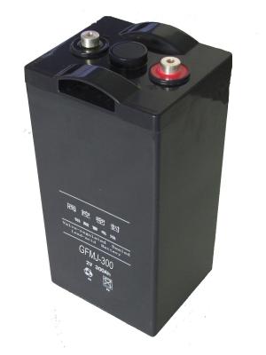 China 2V 300AH Gel Deep Cycle VRLA Battery for UPS and Solar Systems - 12 Year Life, 170x150x330mm for sale