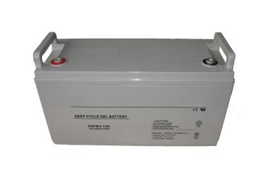 China 12V100AH M8 Terminal Pure Gel Deep Cycle Battery for Solar Storage - 31kg Weight, 12 Year Design Life for sale