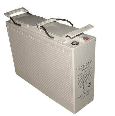 China 12V 100Ah Front Terminal AGM Battery with 12-Year Design Life for Telecom and UPS Systems for sale
