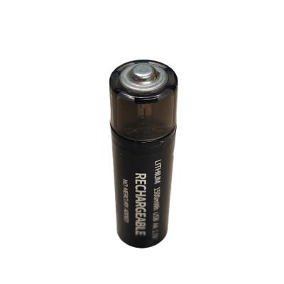 China 600mWh Capacity Type-C Rechargeable Lithium AAA Battery with Quick Chargeability for sale