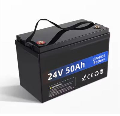 China 24V 50Ah LiFePO4 Lithium Battery Pack Fast Charge 3500 Cycles Solar Storage for sale