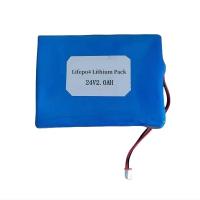 China Custom 24V 2000mAh LiFePO4 Lithium Ion Battery Pack with IEC CE Certification - 70x50x96mm for sale