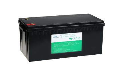 China 12V LiFePO4 Lithium Battery Width 170mm Low Self Discharge 3% per Month Durable Design for sale