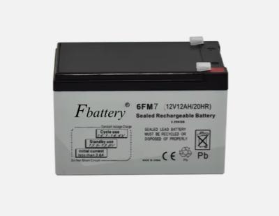 China 12V 7AH VRLA AGM Scooter Battery 151x65x94mm 5 Year Floating Life for sale