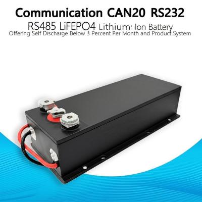 China 3.2V 6AH 18650 LiFePO4 Lithium Ion Battery with CAN2.0 RS232 RS485 Communication for sale