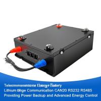 China 48V 100Ah LiFePO4 Telecom Battery with CAN RS232 RS485 for Backup Power for sale
