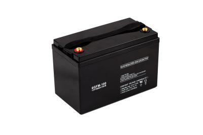China 12V 100AH AGM Gel Battery for Solar Systems & UPS - 10 Year Life, 28.5kg Weight for sale
