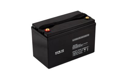 China 12V 100AH VRLA AGM Sealed Lead Acid Battery with 10-Year Design Life for UPS and Backup Power Systems for sale