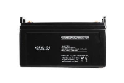 China 12V 120AH VRLA Sealed Lead Acid Battery with 10-Year Design Life and 36kg Weight for Backup Power Systems for sale