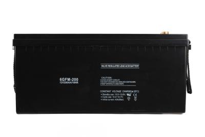 China 12V 200AH VRLA Lead Acid Battery for Financial Centers - 10 Year Design Life, 44kg Weight for sale