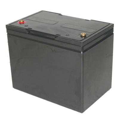 China 12V80AH Maintenance Free Gel Deep Cycle Battery with 65Ah Capacity and 12-Year Design Life for Solar Applications for sale