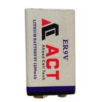 China ER9V Light Weight Lithium Thionyl Chloride Battery 1200mAh 10.8V with 2.0V Cut Off Voltage for sale