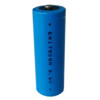 China ER17505M LiSOCl2 Rechargeable Battery 3.6V 2700mAh with 10+ Year Shelf Life for sale