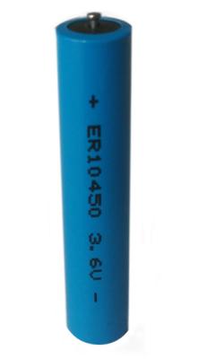 China ER10450 Blue Lithium Thionyl Chloride Battery 1000mAh 3.6V with -55°C to +85°C Operating Temperature for sale