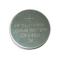 China CR2450 3V LiMnO2 Lithium Battery 620mAh 24.5mm Diameter for Fire Control Systems and Industrial Electronics for sale