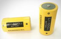 China ER26500 9Ah Lithium Thionyl Chloride Battery - 3.6V C Size Non-Rechargeable LiSOCL2 Cell for sale
