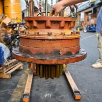 China Kato 1430-1 Excavator Swing Gearbox Planetary Reduction Durable for sale