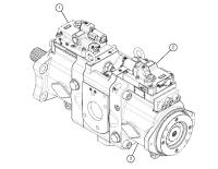 China TQ 330 GC Excavator Main Hydraulic Pump 5511122 5511136 5511121 K7V160 for sale