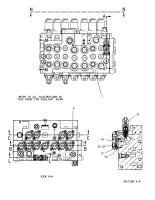 China TQ314C E314 Excavator Main Control Valve 206-3338 2063338 Durable for sale
