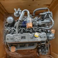 China Durable Forklift Isuzu 4JG1 Engine , Four Cycle Water Cooled Truck Engine Assembly for sale